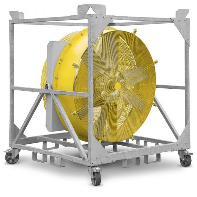 Brasseur D'air Mobile sur Chassis a Roulettes Electrique Triphase TTW ...
