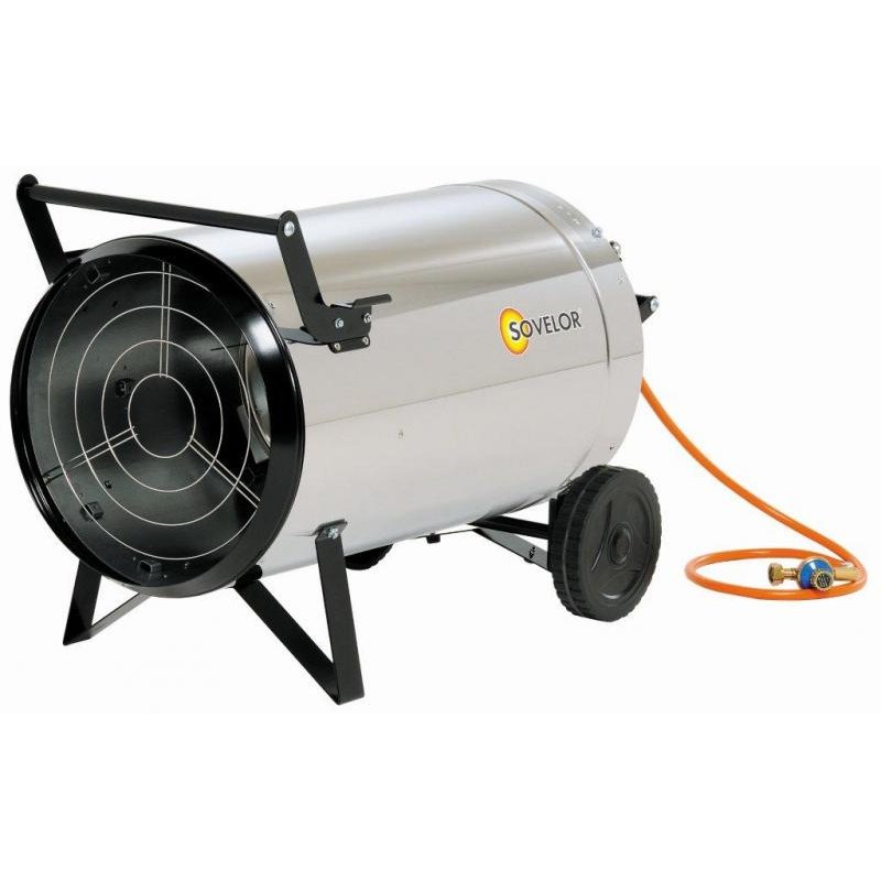 Chauffage gaz d’appoint à combustion directe GP110 AI robuste et mobile